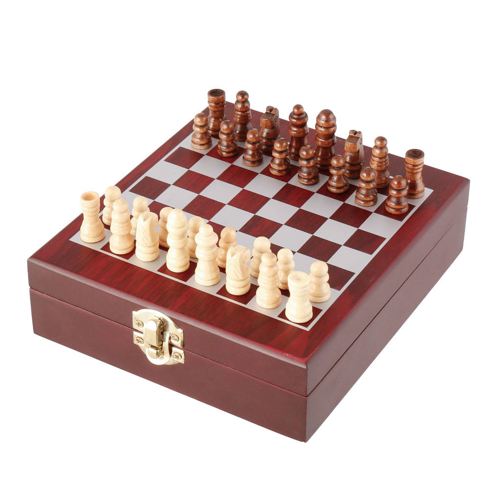 CHESS BOX SET WITH 5 PC WINE TOOLS- ROSEWOOD BOX – Embroidery and ...