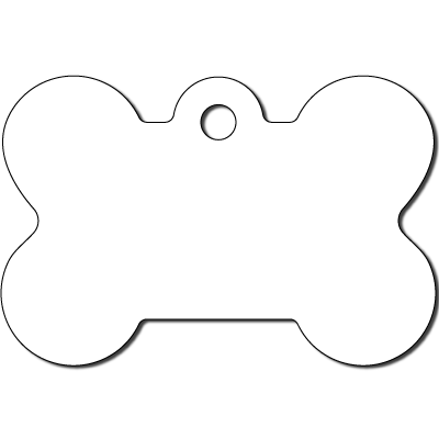Multi Color Dog Bone- Pet Tag – Embroidery and Engraving Concepts